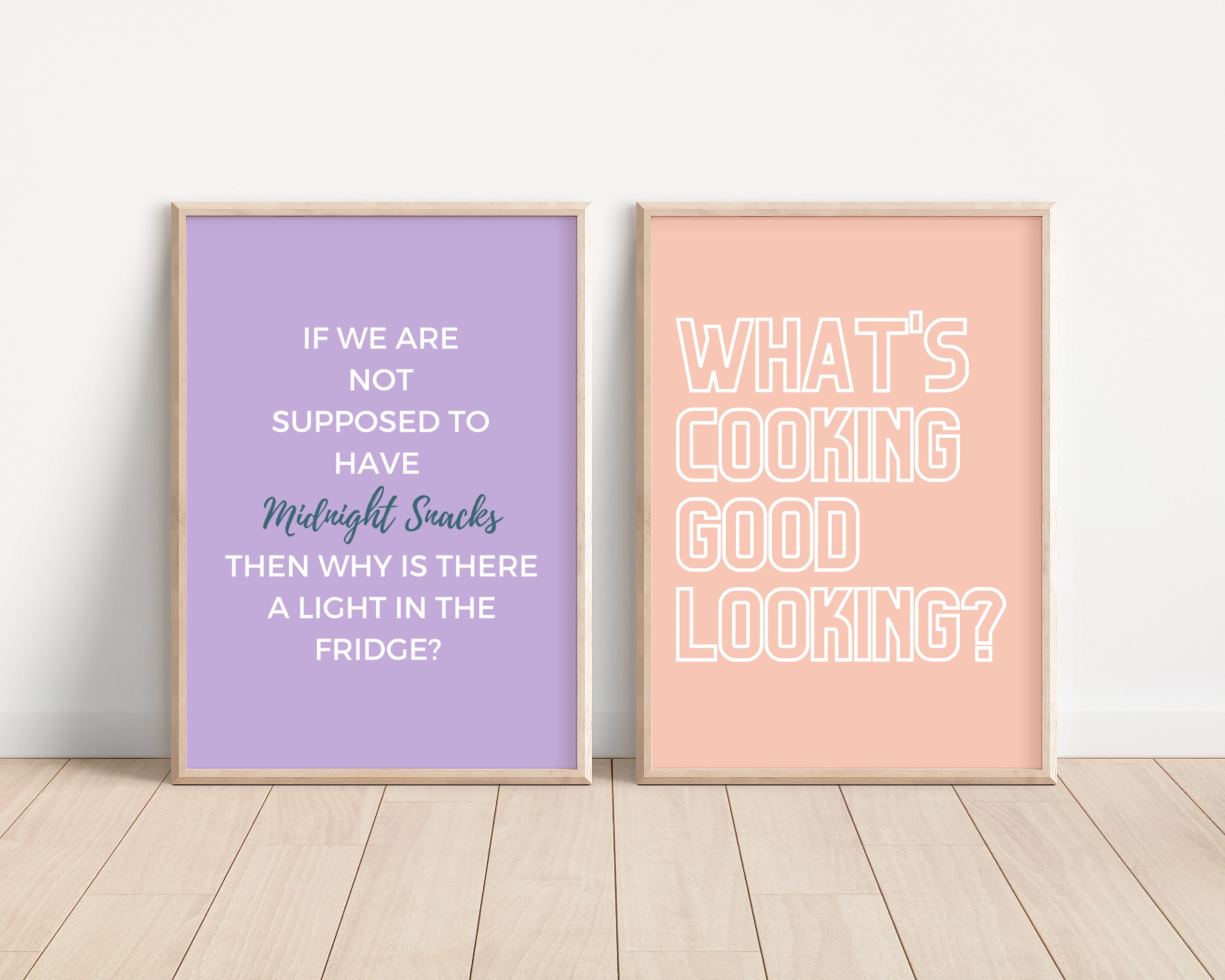 Kitchen Wall Art, Set of 8 Kitchen Prints, Kitchen Decor, Kitchen Art ...