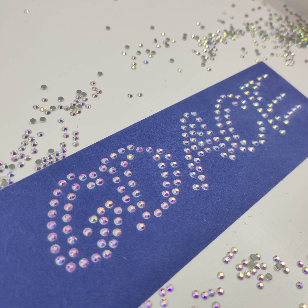 Magic Sticky Flock Strass Schablone Set-Strass Schablone Flock - Etsy.de