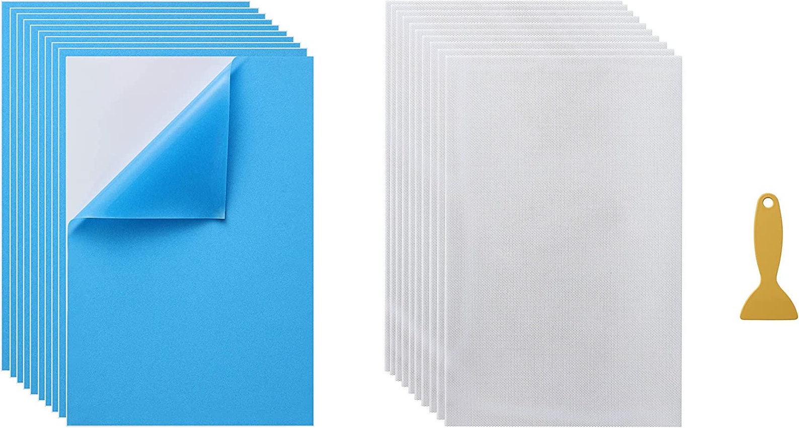 Rhinestone Flock 10sheet+10sheet 30x20cm Rhinestone Template Material ...