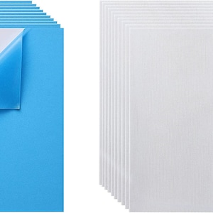 Rhinestone Flock 10sheet+10sheet 30x20cm Rhinestone Template Material ...