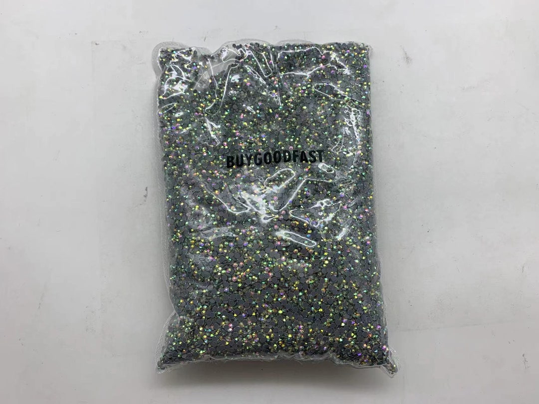 Rhinestone Flock Crystal AB Hotfix Rhinestones Glass Crystal Loose ...