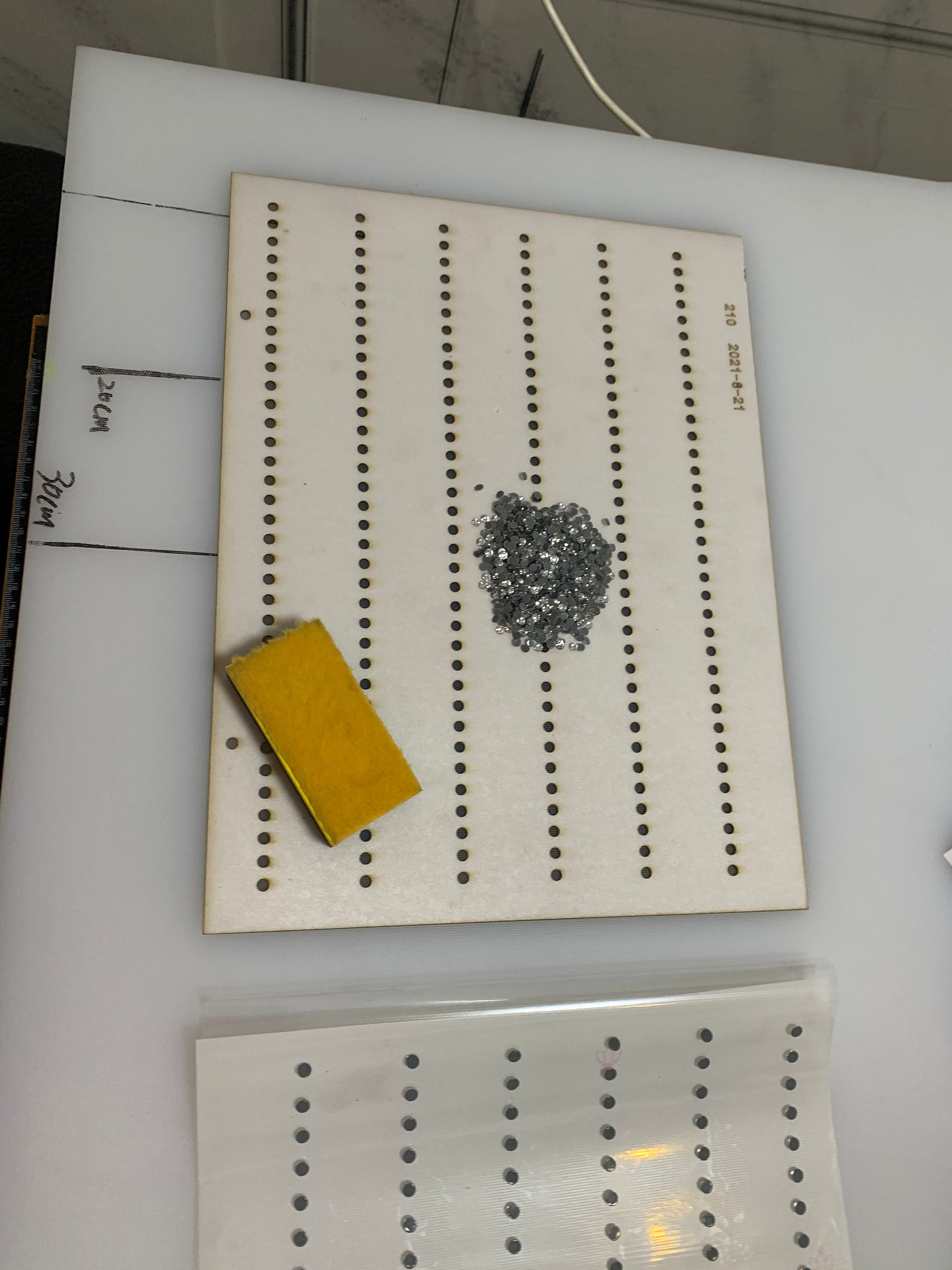 Hotfix Tape Paper for Transfer Rhinestone Designs, Hotfix Transfer Tape ...