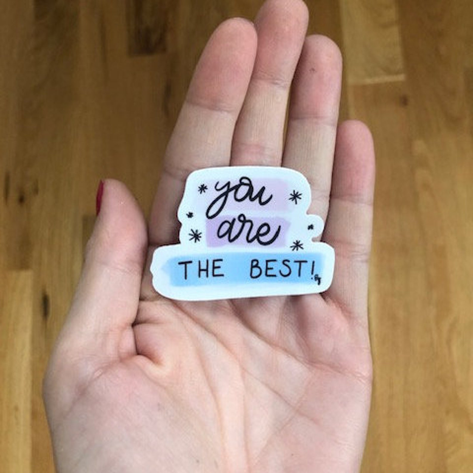 You Are the Best Sticker Laptop Sticker Waterbottle Sticker - Etsy Sweden