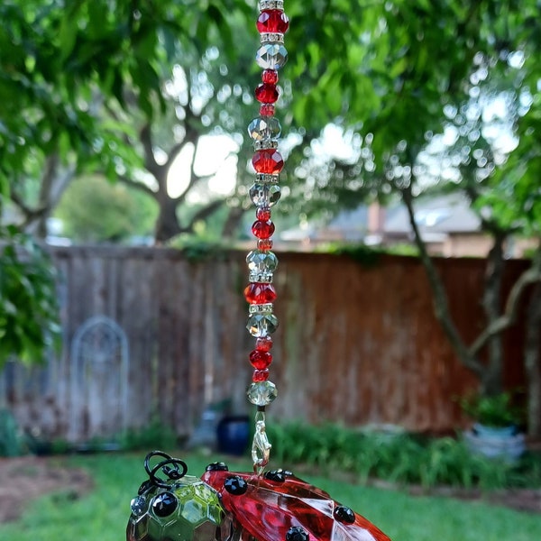 Ladybug Suncatcher - Etsy