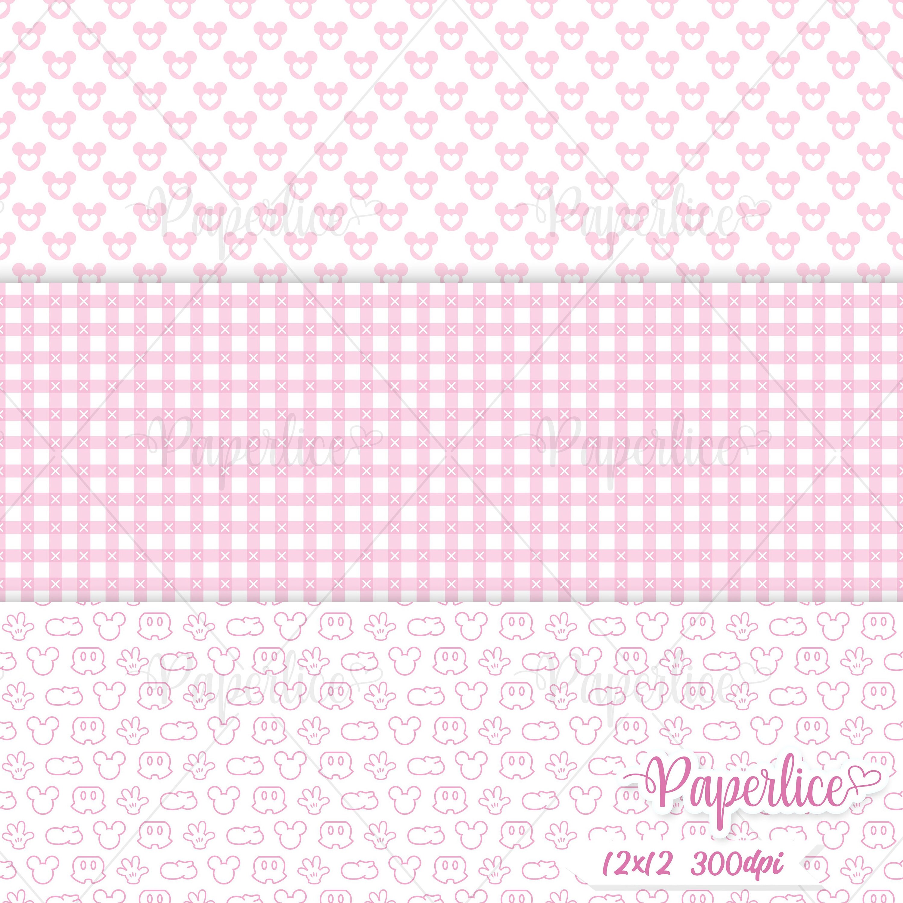 Baby Girl Digital Paper Scrapbook Background - Etsy