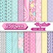 Pop Digital Paper - Etsy
