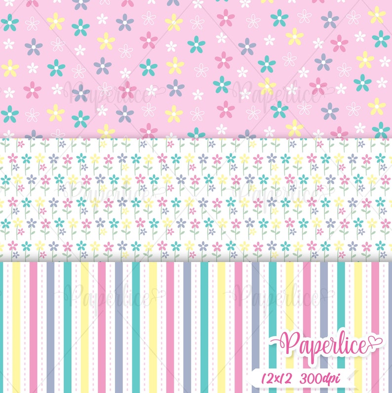 Pink Pig Scrapbook Digital Paper - Etsy