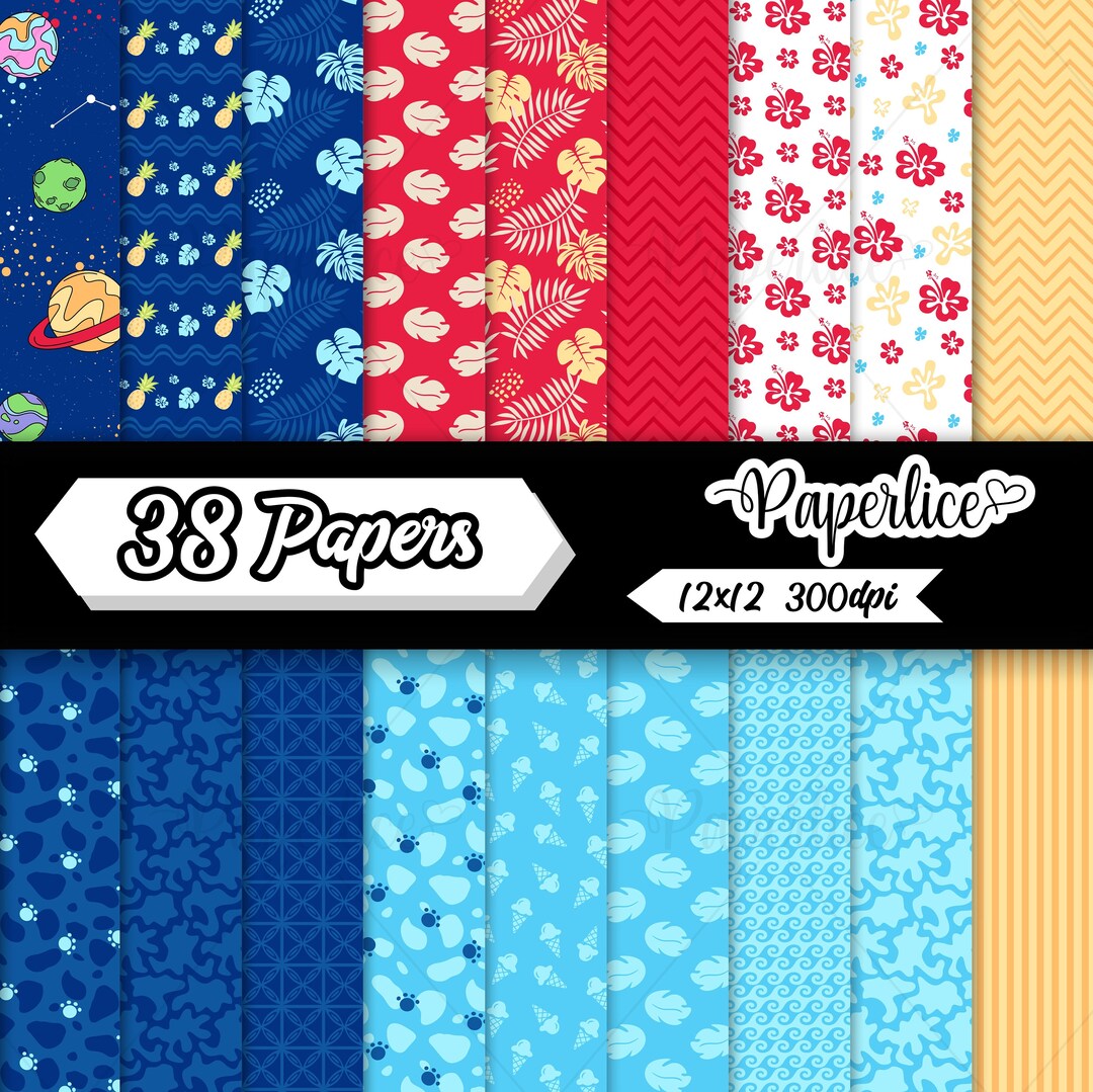 Aloha Digital Paper - Etsy