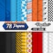 Turbo Racers Digital Paper - Etsy