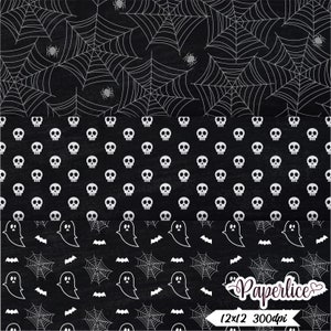 Halloween Digital Paper Trick or Treat Scrapbook Papers - Etsy