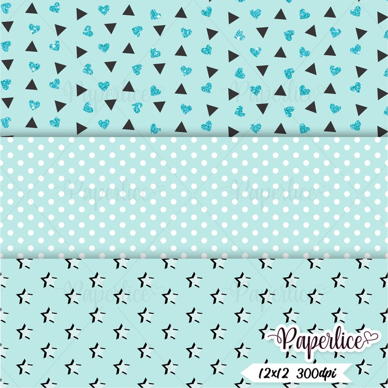 Pop Digital Paper - Etsy