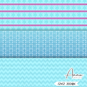 Frozen Digital Papers 1, Princess Background, Christmas Frozen ...