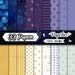 Starry Night Digital Paper, Blue Watercolor Texture, Night Sky Texture ...