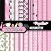 Baby Girl Digital Paper | Etsy