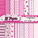 Mini Pink Digital Paper - Etsy