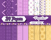 Tangled Digital Papers Seamless Pattern - Etsy