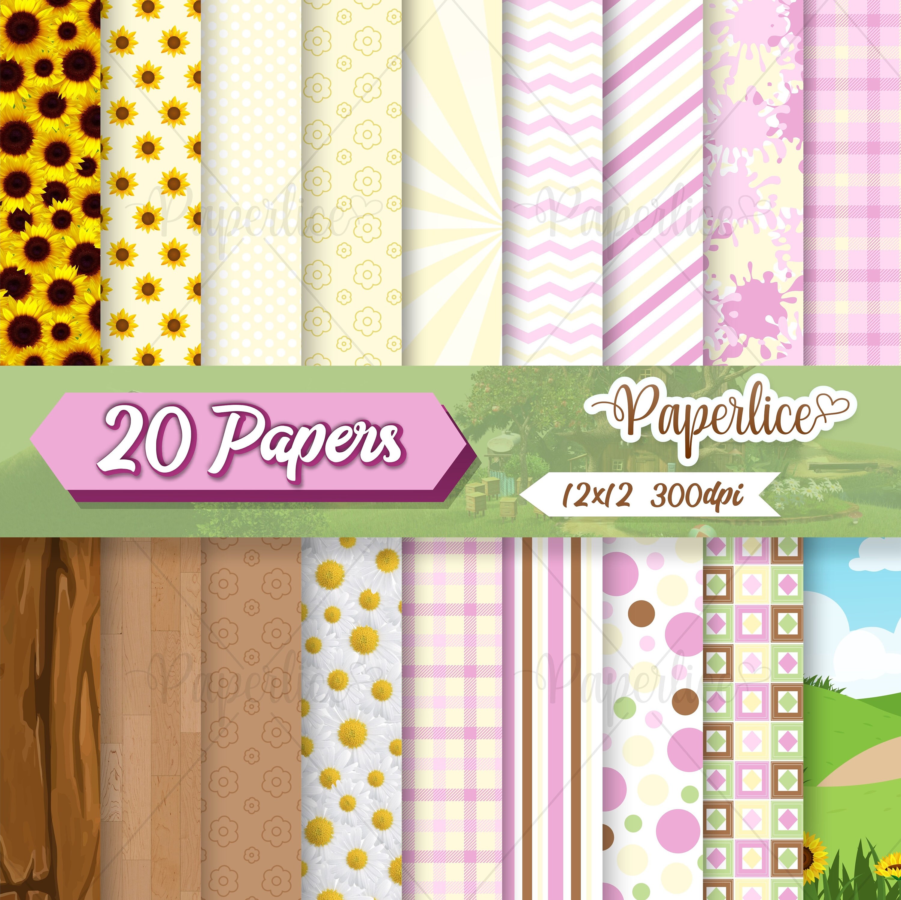 Bear Digital Paper | Etsy
