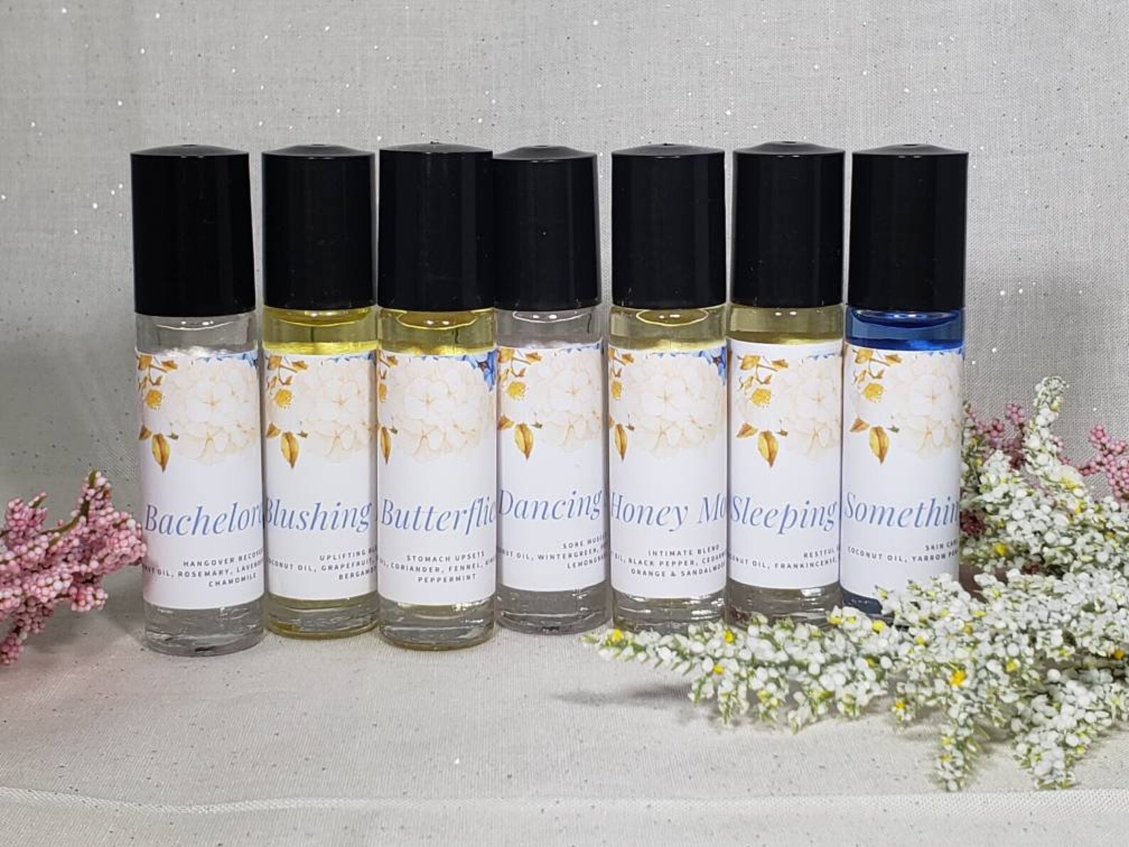 Bridal Shower Gift/ Essential Oil Blends for the Bride/ Wedding Shower ...