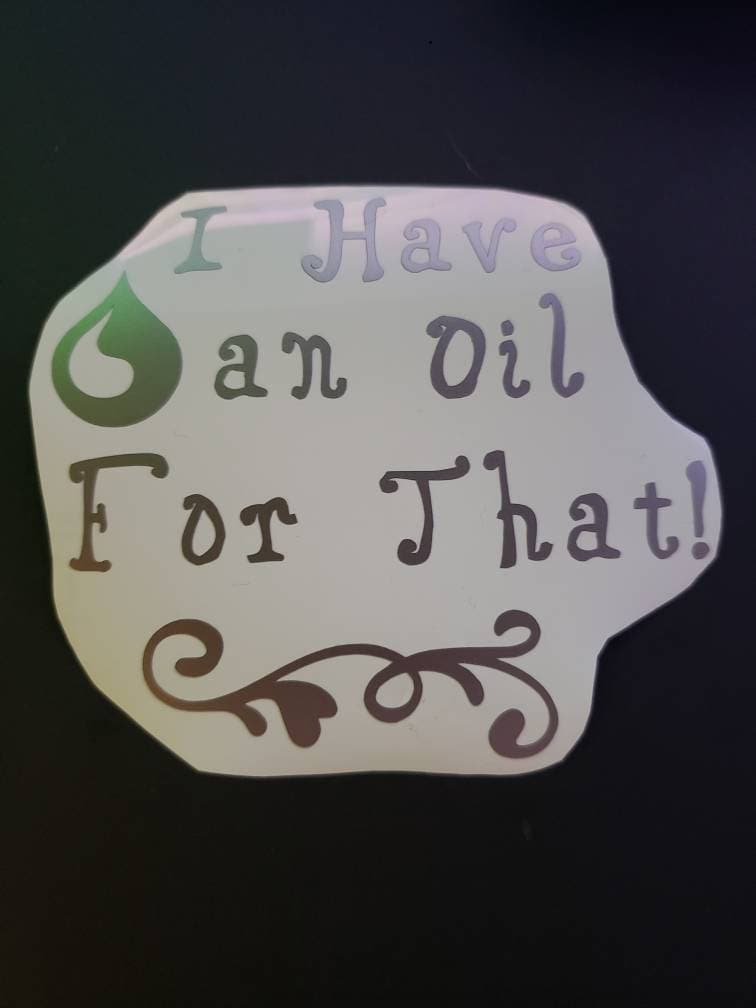 Essential Oil Decals, Oily Mama Oily Stickers, Aromatherapy Diffuser ...