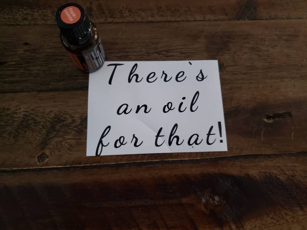 Essential Oil Decal/ Oil Sticker/ Aromatherapy Diffuser Decals/ Laptop ...