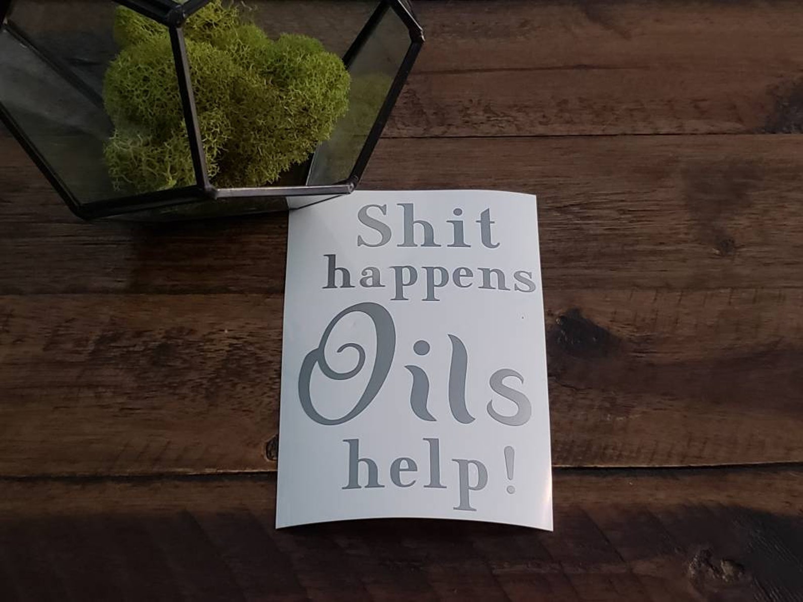 Essential Oil Decals/ Oily Mama Oily Stickers/ Aromatherapy - Etsy