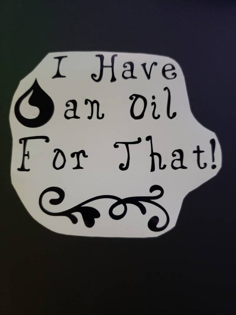 Essential Oil Decals, Oily Mama Oily Stickers, Aromatherapy Diffuser ...