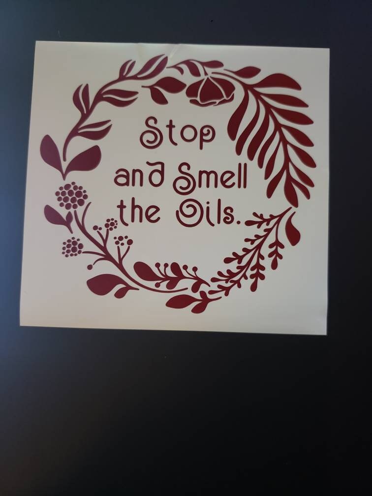Essential Oil Decals/ Oily Mama Oily Stickers/ Aromatherapy Diffuser ...