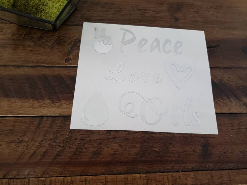 Essential Oil Decal/ Oily Sticker/ Aromatherapy Diffuser Decal/ Laptop ...