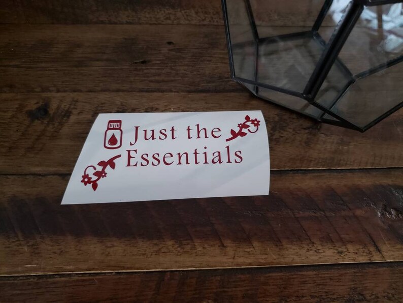 Essential Oil Decals/ Oily Mama Oily Stickers/ Aromatherapy Diffuser ...
