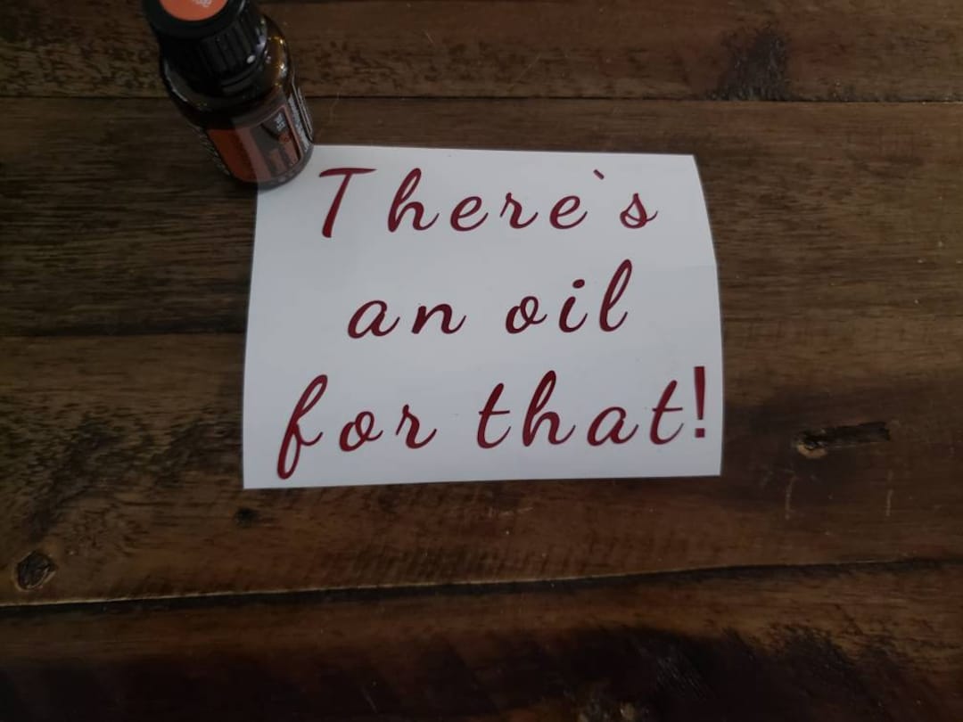 Essential Oil Decal/ Oil Sticker/ Aromatherapy Diffuser Decals/ Laptop ...