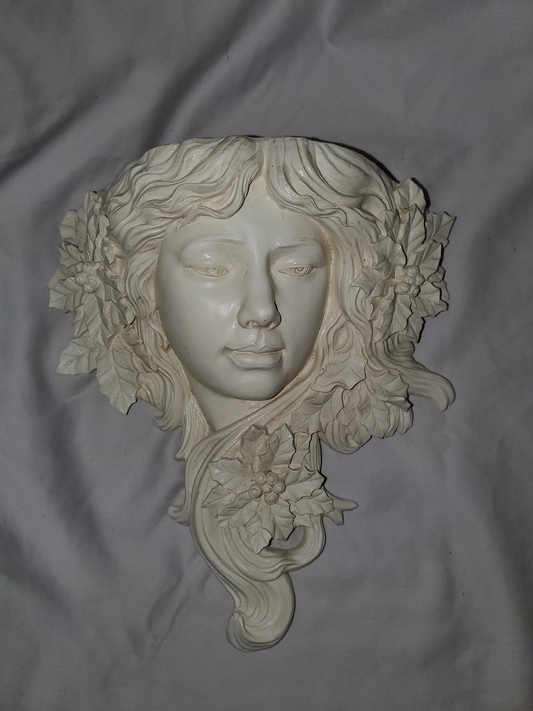 Vintage Reproduction Tree Nymph Sconce Ceramic - Etsy