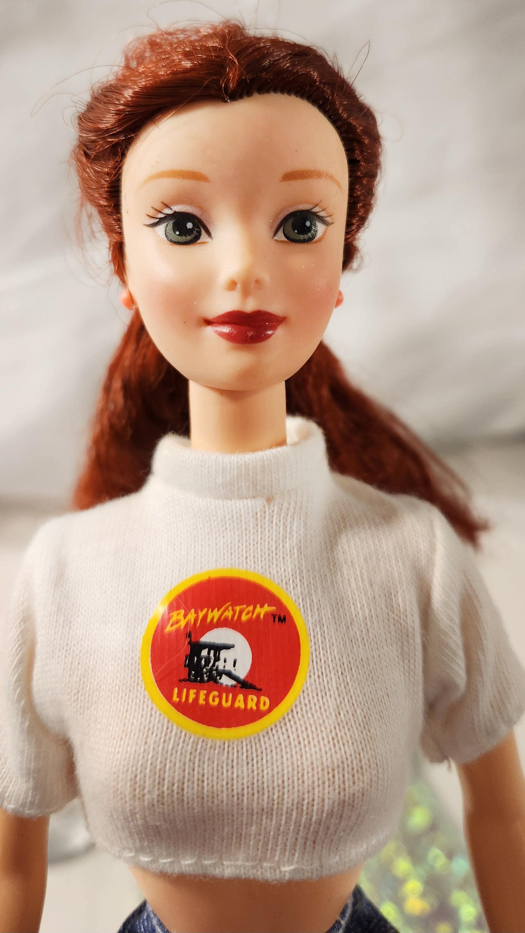 Baywatch 90's Barbie Brunette Friend - Mermaid Swimsuit - Etsy