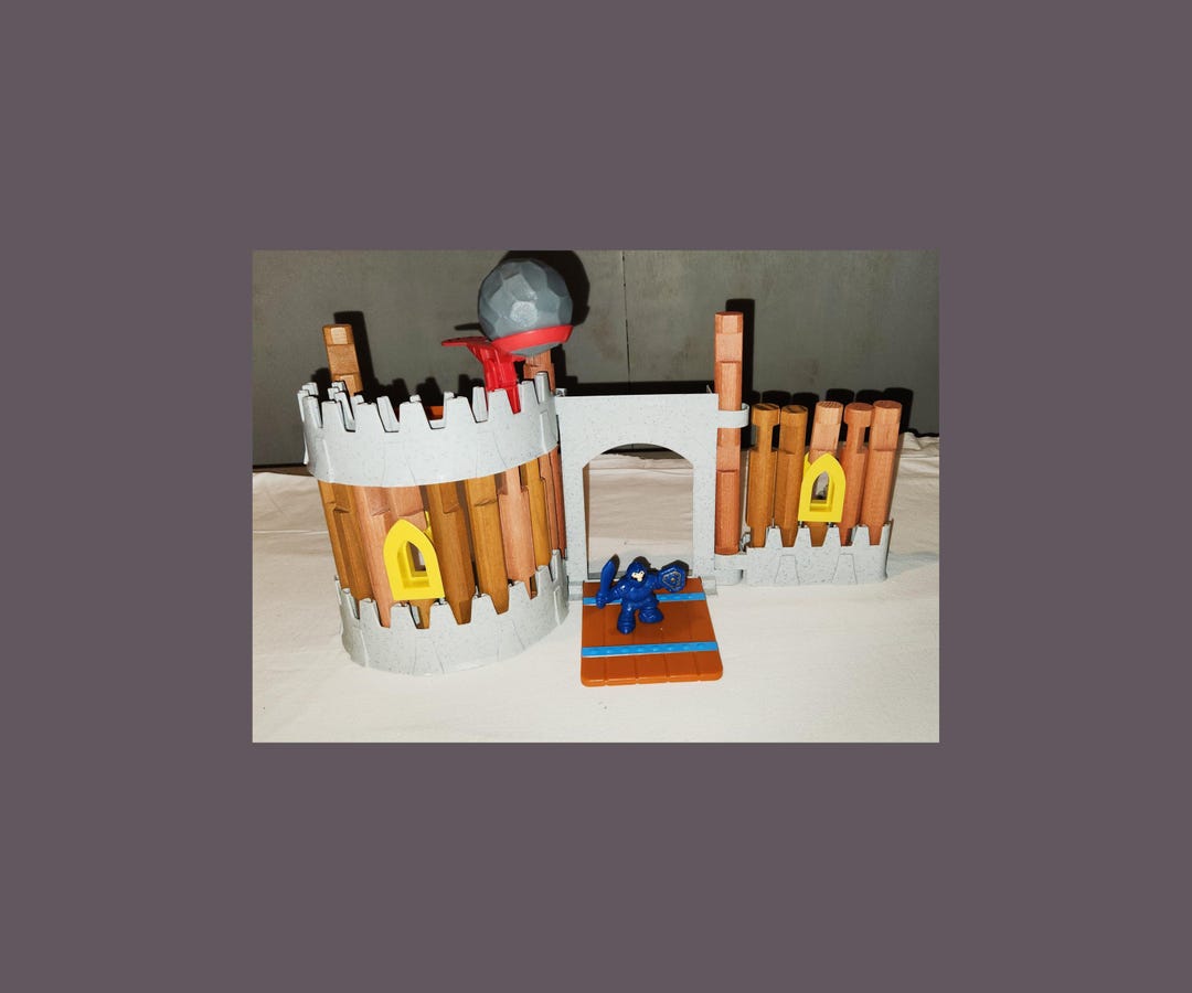 Vintage Lincoln Logs - Knights Keep - 1980/90 - Etsy