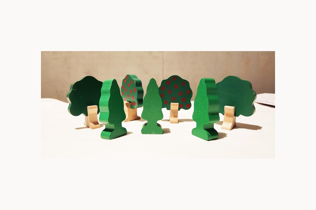 7 Spring Trees - 1994 - Retired Accessories -brio and Thomas Train ...