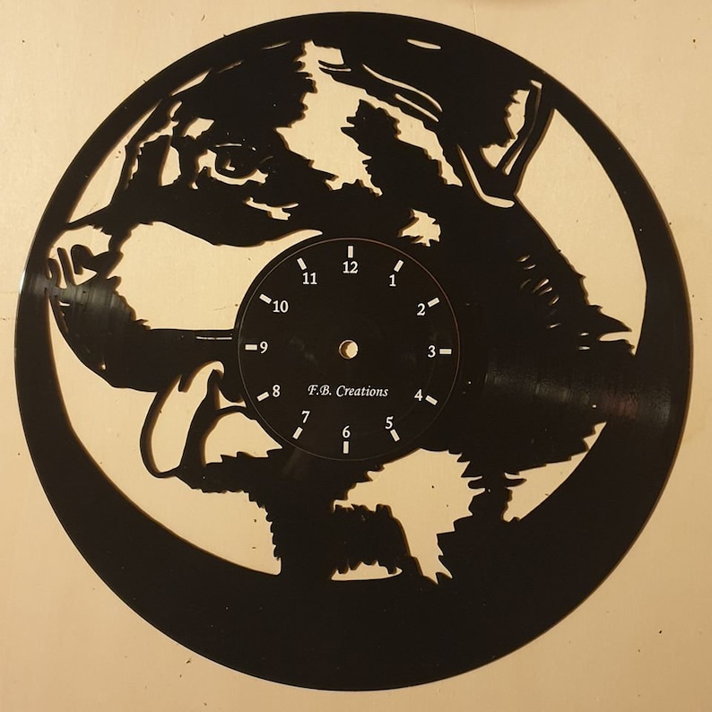 Rottweiler Vinyl Clock Pattern in DXF Format for Laser Cutting or Cnc ...