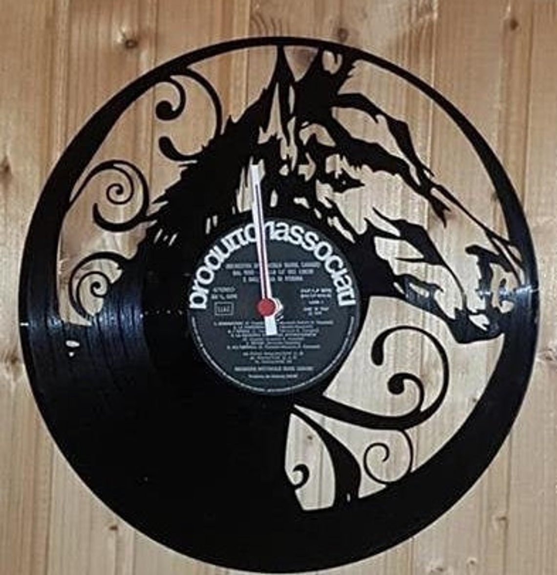 Horse Head Version 2 Vinyl Clock Pattern in DXF Format for Laser ...