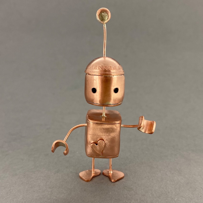 Polymer Clay Robot - Etsy