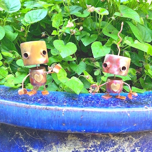 M-it - Small Copper Robot - Etsy