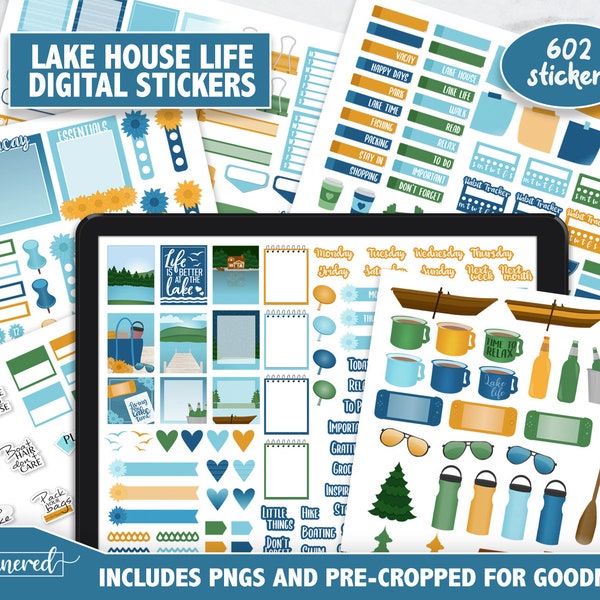 House Digital Stickers - Etsy