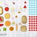 Picnic Digital Stickers, 500+ Summer Picnic Digital Sticker Set ...