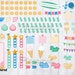 July Digital Stickers, 500+ Digital July Summer Sticker Set, Precropped ...
