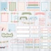 Spring Digital Stickers, 500 Digital Floral Spring Sticker Set ...
