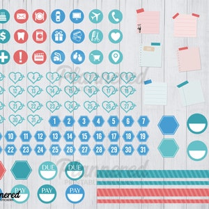 Nurse Digital Stickers, Digital Goodnotes Stickers, 520+ Digital ...