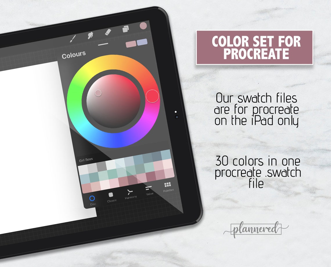 Girl Boss Procreate Color Palette Girl Boss Procreate Color - Etsy UK