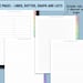 Undated Digital Planner Vertical for Goodnotes Rainbow Tabs - Etsy