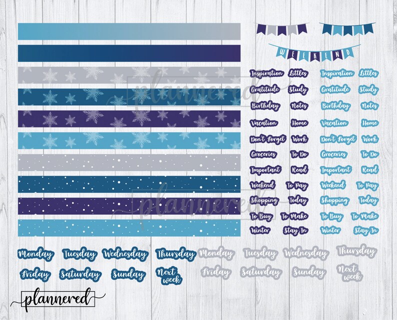 Winter Gnomes Digital Stickers, 600+ Winter Gnome Life Digital Stickers ...