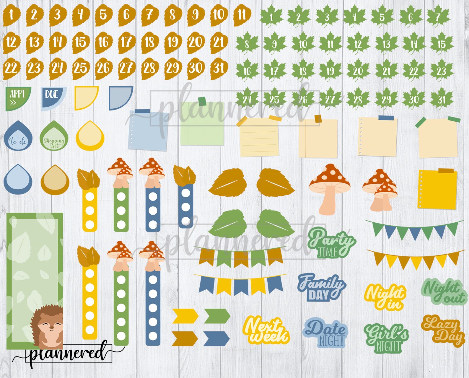 September Digital Stickers 500 Digital September Sticker - Etsy