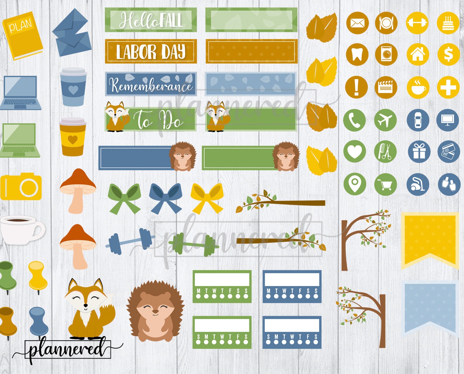 September Digital Stickers 500 Digital September Sticker - Etsy