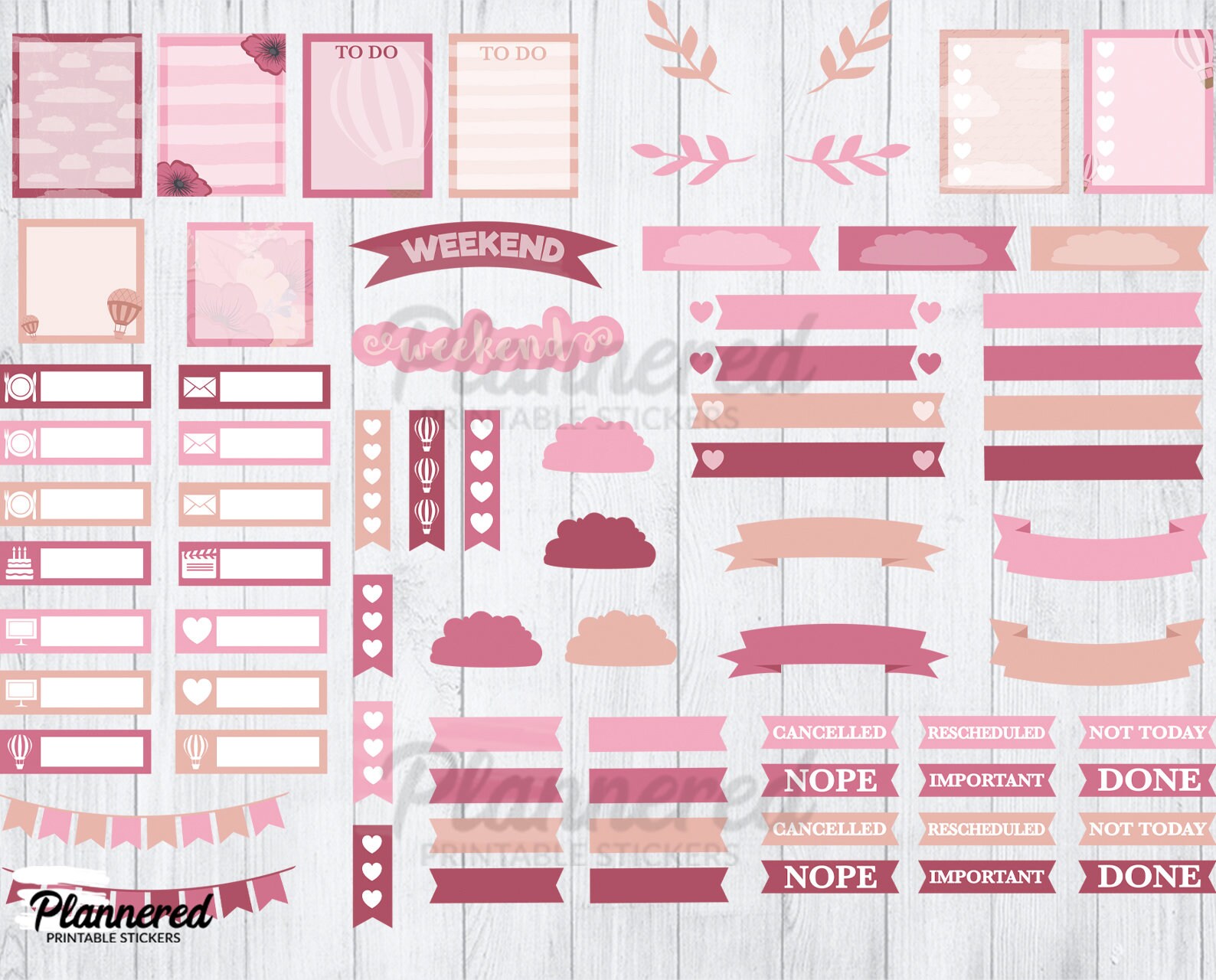 Romantic Digital Stickers 500 Digital Precropped Goodnotes - Etsy