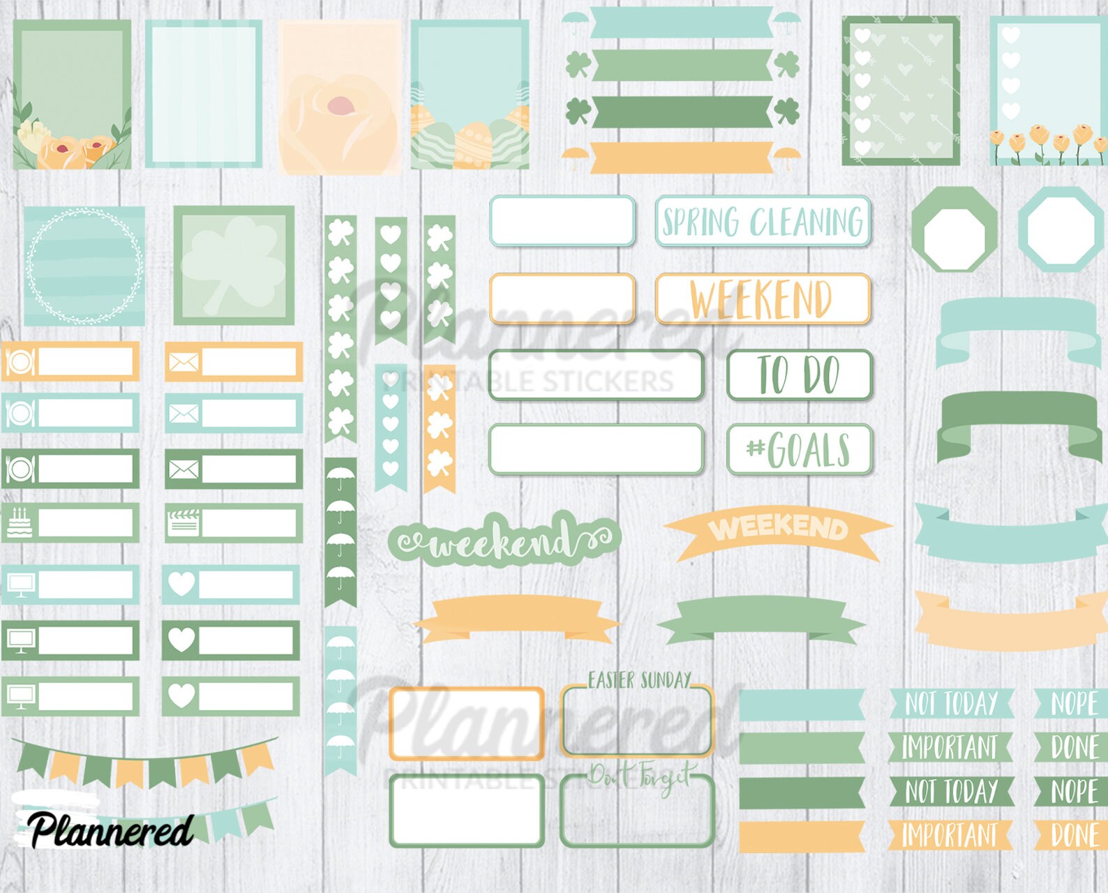 March Digital Stickers 500 March Digital Sticker Set - Etsy